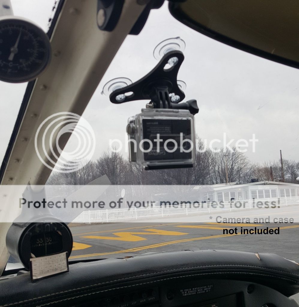 MyPilotPro Spider GoPro Cockpit Mount | Pilots of America